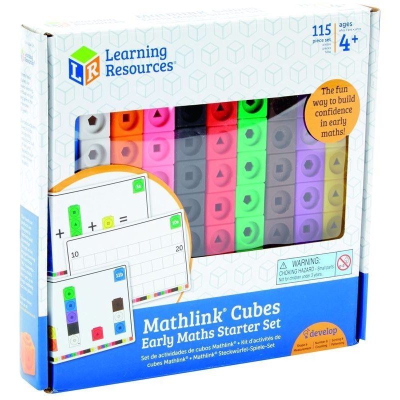 Set d'activités Mathlink - 100 cubes connectables et des fiches pour ...
