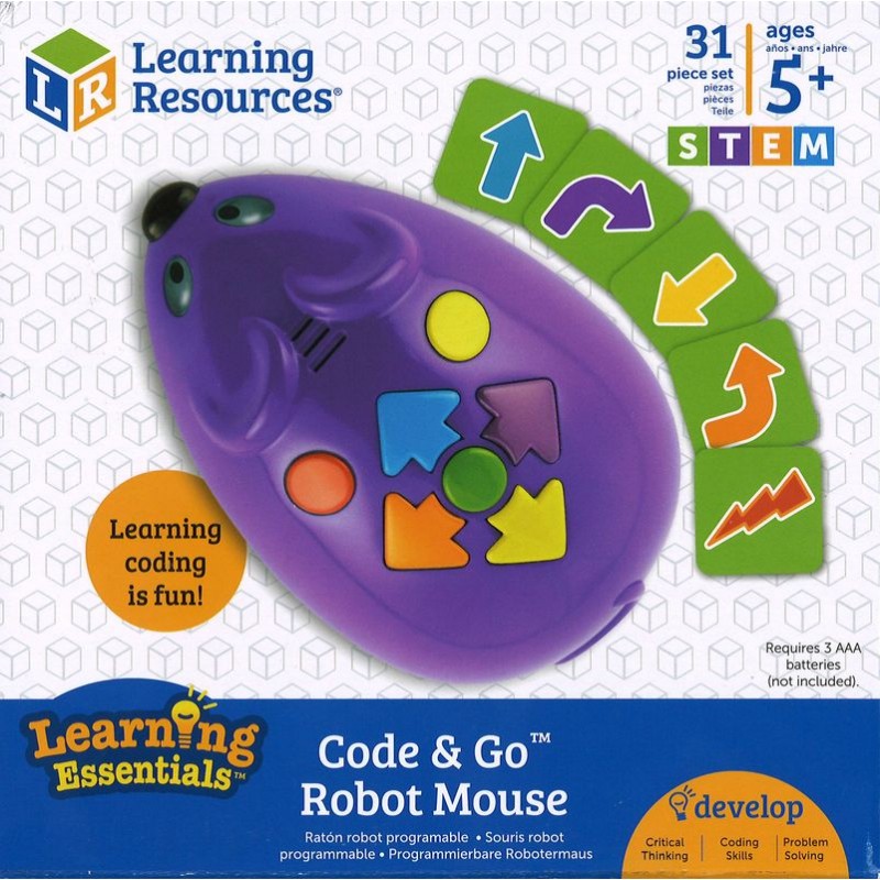 Robot souris - Code & Go - Souris programmable Learning resources pour ...