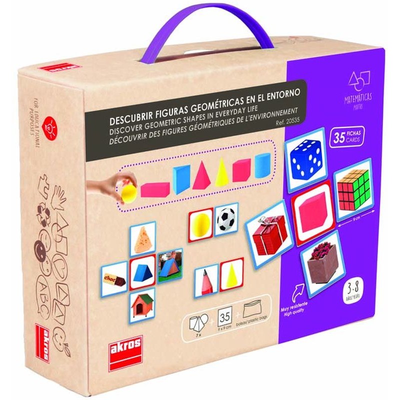 Jeux de géométrie pour apprendre les formes, dont Polydron et Géoplan