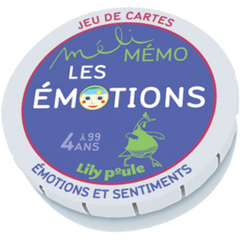 Méli Mémo Les Émotions - jeu de cartes - memory