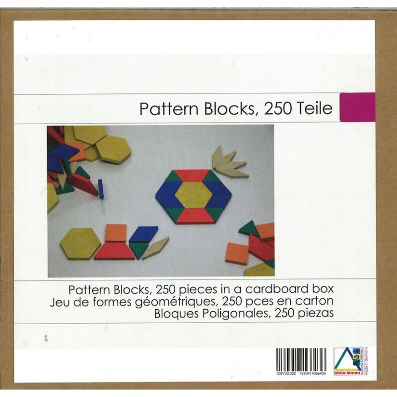 Jeux de géométrie pour apprendre les formes, dont Polydron et Géoplan