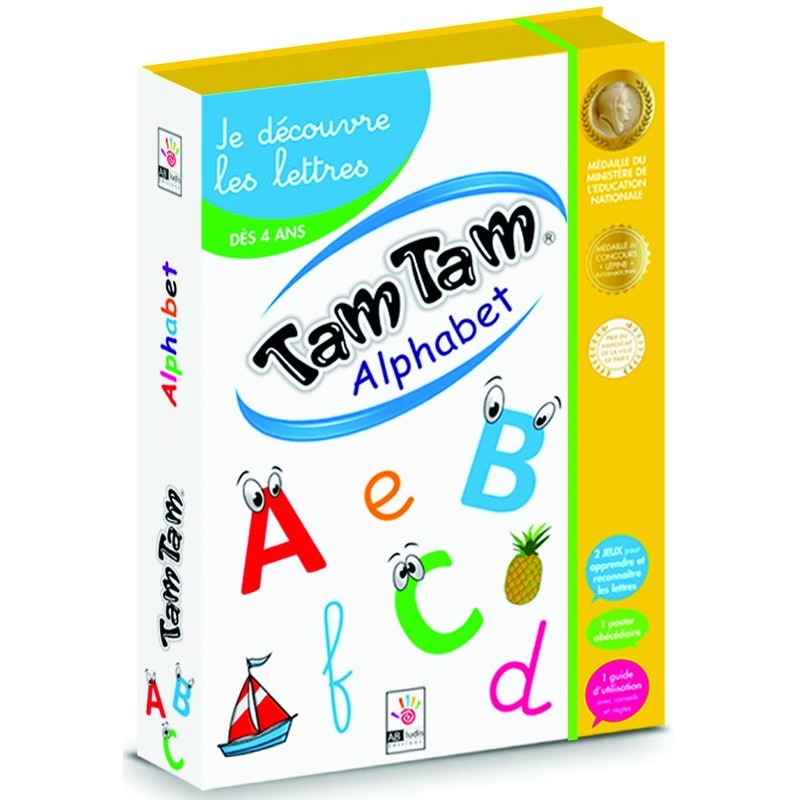 Jeux éducatifs pour reconnaître et écrire les lettres de l'alphabet