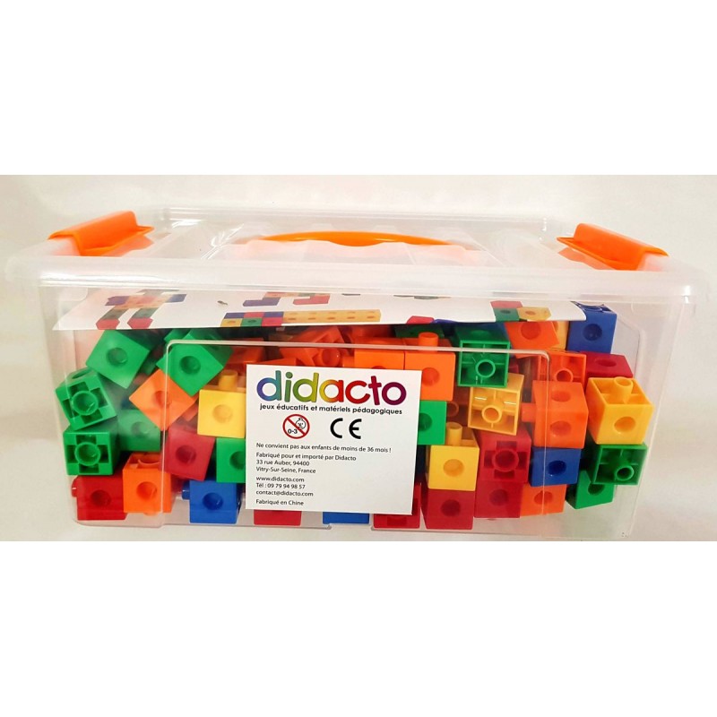 Cubes à connecter - 250 pièces - 250 cubes encastrables ou multicubes ...
