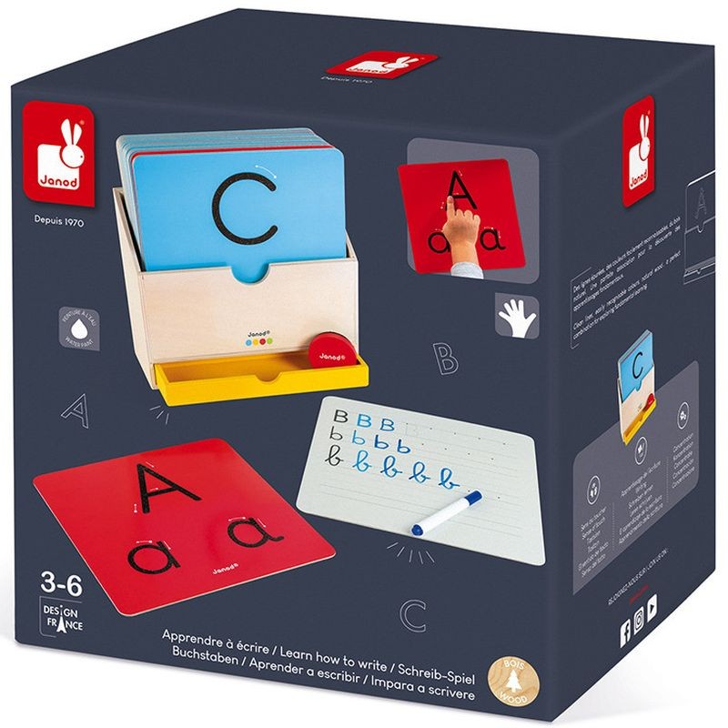 Jeux éducatifs pour reconnaître et écrire les lettres de l'alphabet