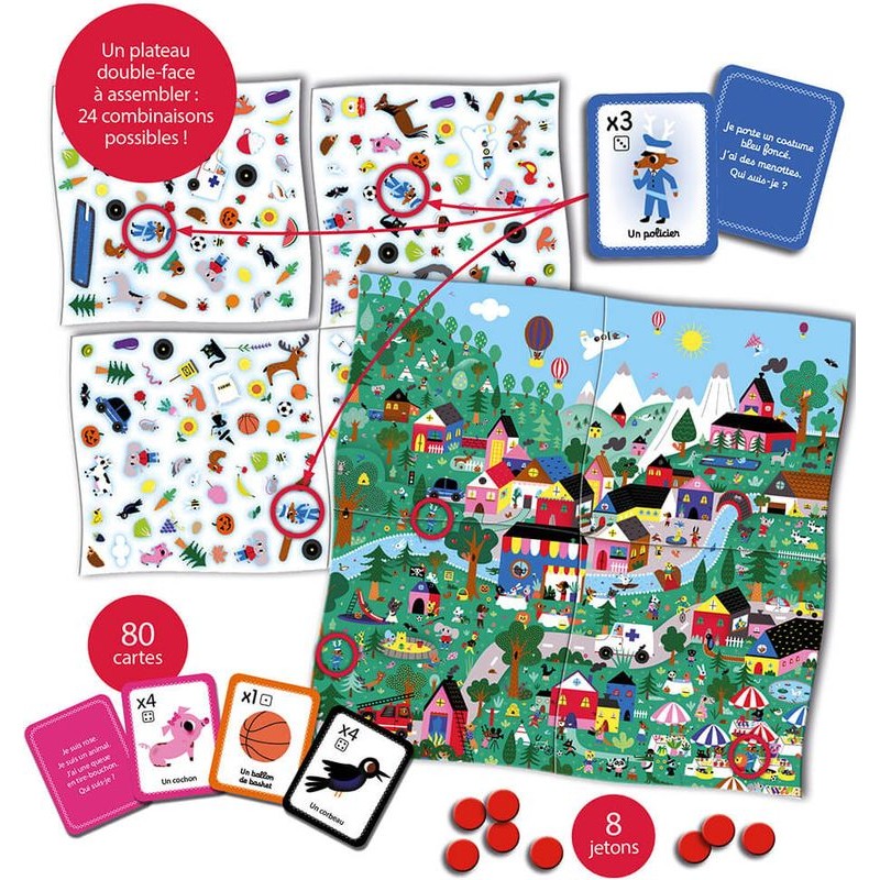 Cherche et Trouve les Couleurs - Jeu de discrimination visuelle et de ...