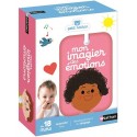 Mon imagier des émotions - Nathan - 20 cartes réversibles reliées par ...