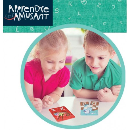 L'alphabet - Educa - Jeu 4 en 1 pour associer les lettres et les ...