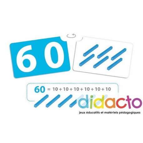 Un matériel mathématique pour comprendre les nombres de 1 à 999.