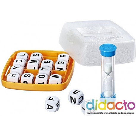 Le jeu de société Boggle est un jeu de lettres pour toute la famille