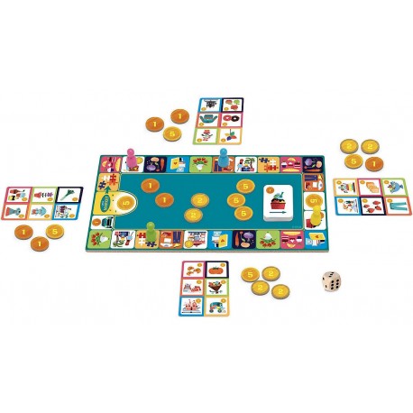 Premier jeu d'achat pour manipuler les chiffres et apprendre à rendre ...