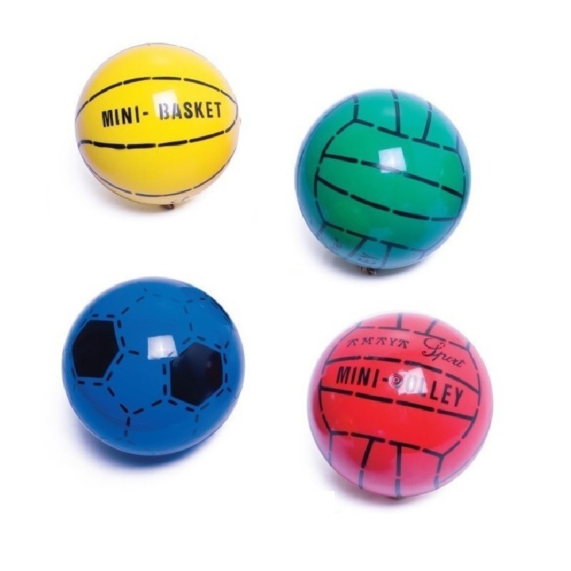 Ballon multisport 18 cm - 1 ballon en PVC pour toutes vos activités ...