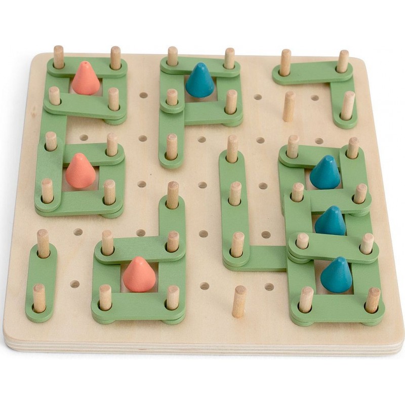 Jeu de stratégie à 2 pour être le premier à planter ses arbres.