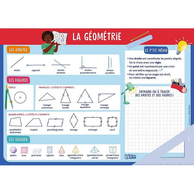 Jeux de géométrie pour apprendre les formes, dont Polydron et Géoplan