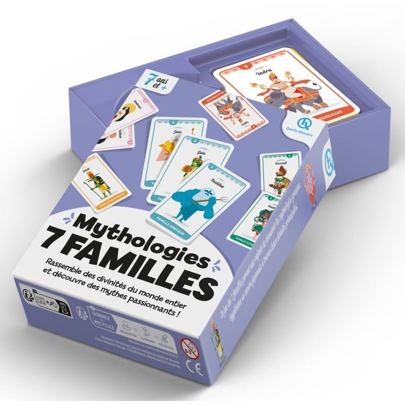 Jeu 7 familles – Mythologies du monde - Un jeu de 7 familles pour ...