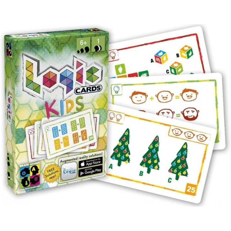 53 défis logiques à résoudre, avec 3 niveaux de difficulté.