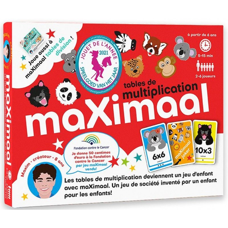 Jeu de cartes pour pratiquer et apprendre les tables de multiplication ...