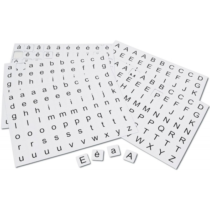 Jeux éducatifs pour reconnaître et écrire les lettres de l'alphabet