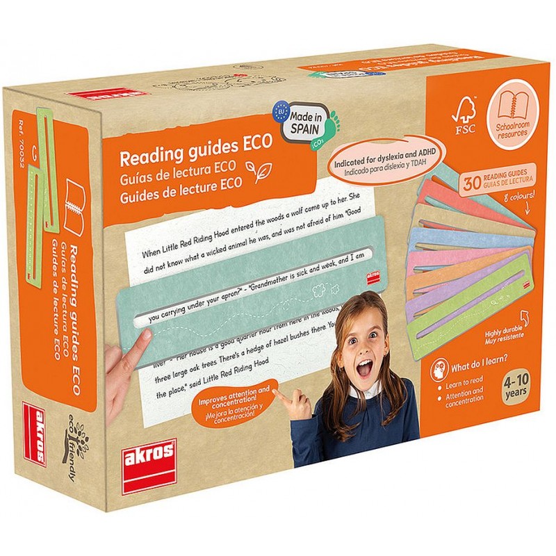 Set de 30 guides de lecture, en carton ECO, pour toute la classe.