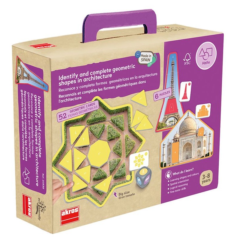 Jeux de géométrie pour apprendre les formes, dont Polydron et Géoplan